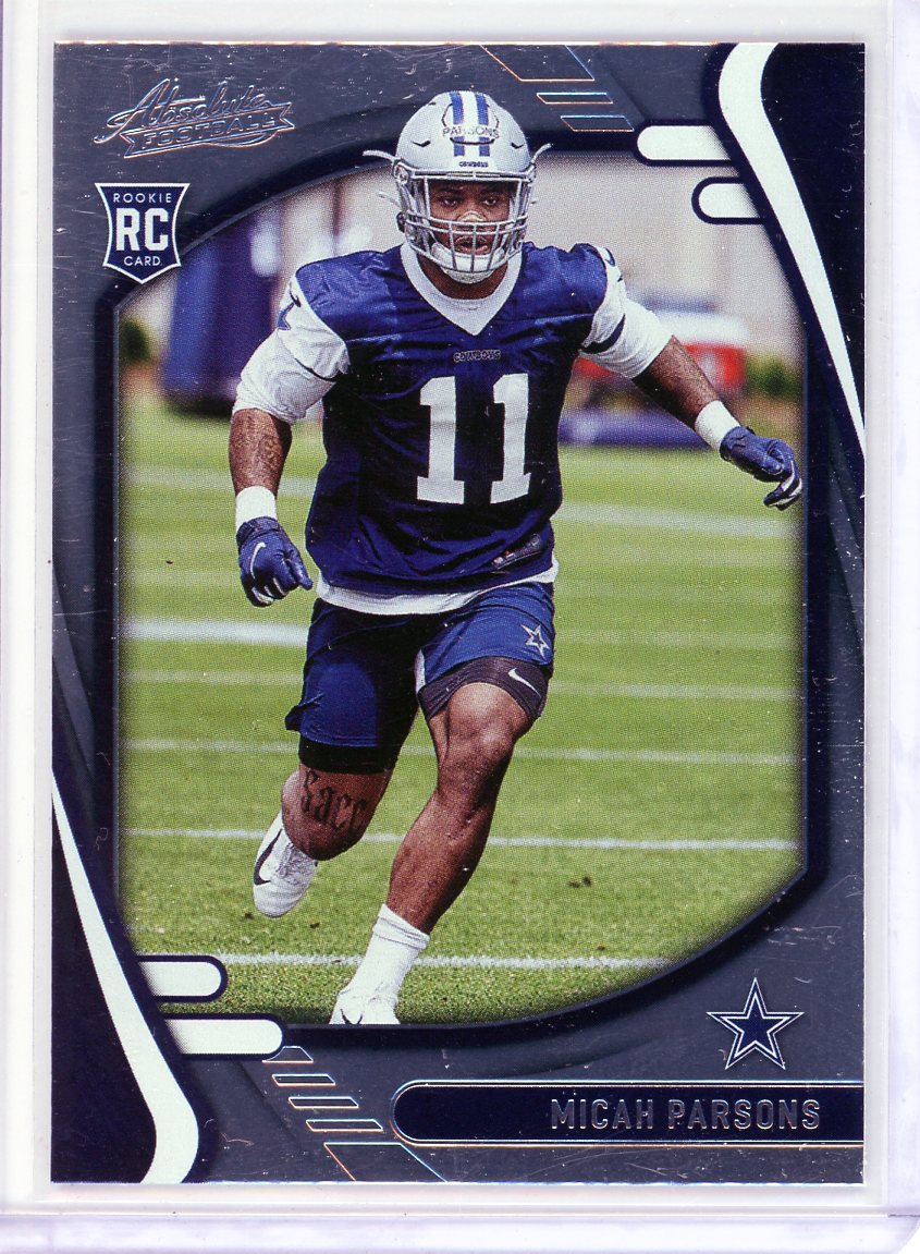 Micah Parsons - 2021 Absolute #158 - Rookie Card